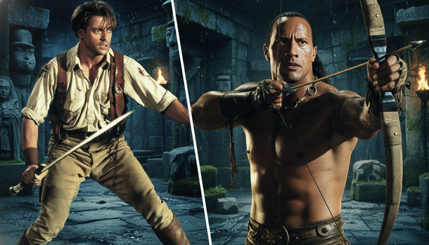 Dwayne Johnson and Brendan Fraser Reunite 24 Years After The Mummy ...