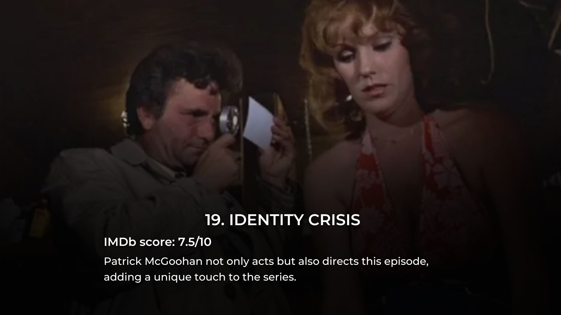 The 25 Best Episodes of Columbo, According to IMDb