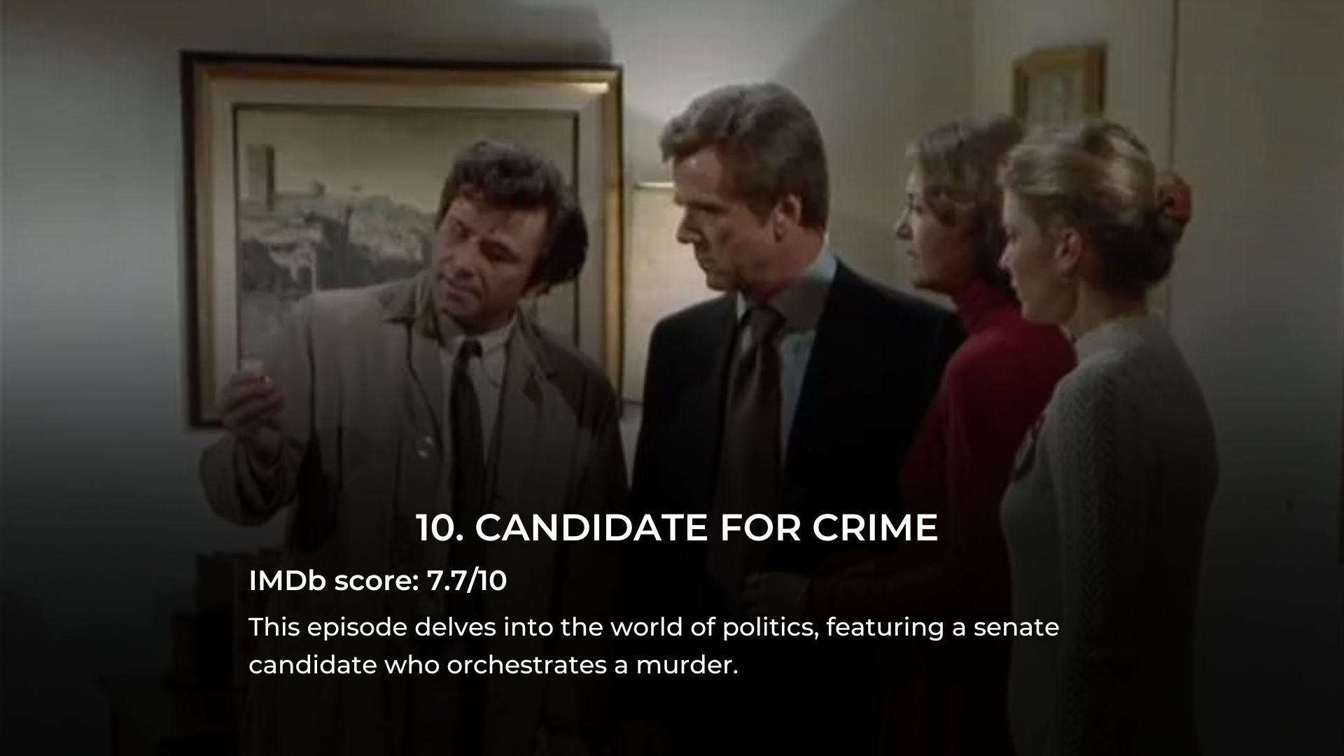 The 25 Best Episodes of Columbo, According to IMDb
