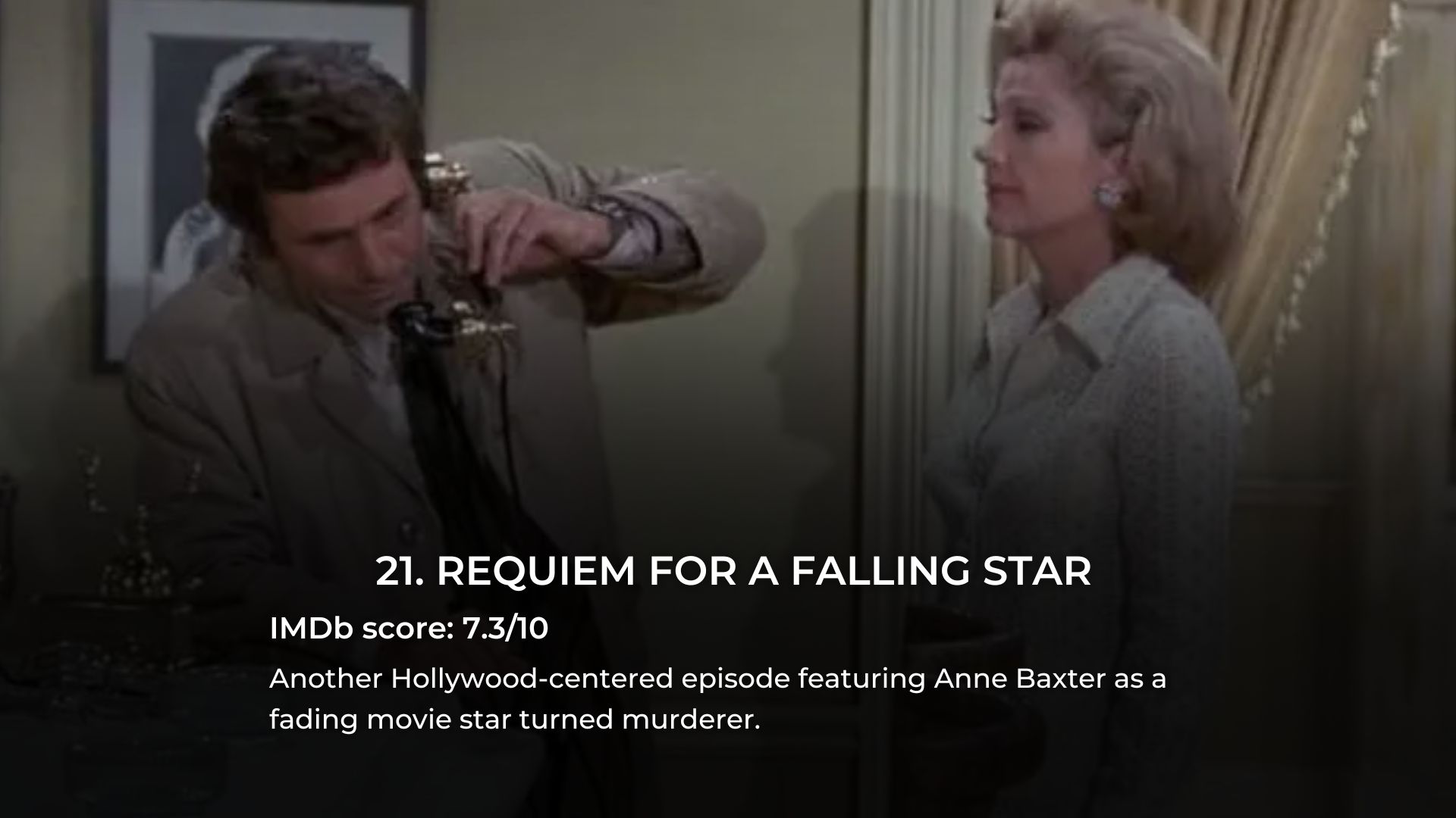 The 25 Best Episodes of Columbo, According to IMDb