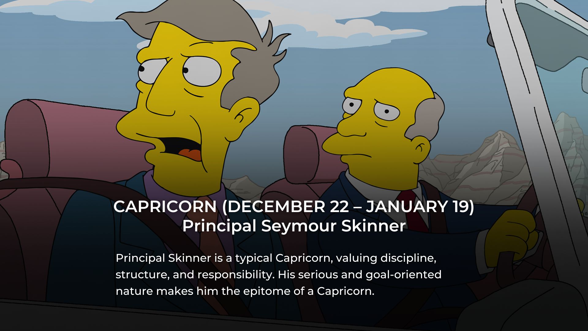Discover Who You Are From The Simpsons Based On Your Zodiac