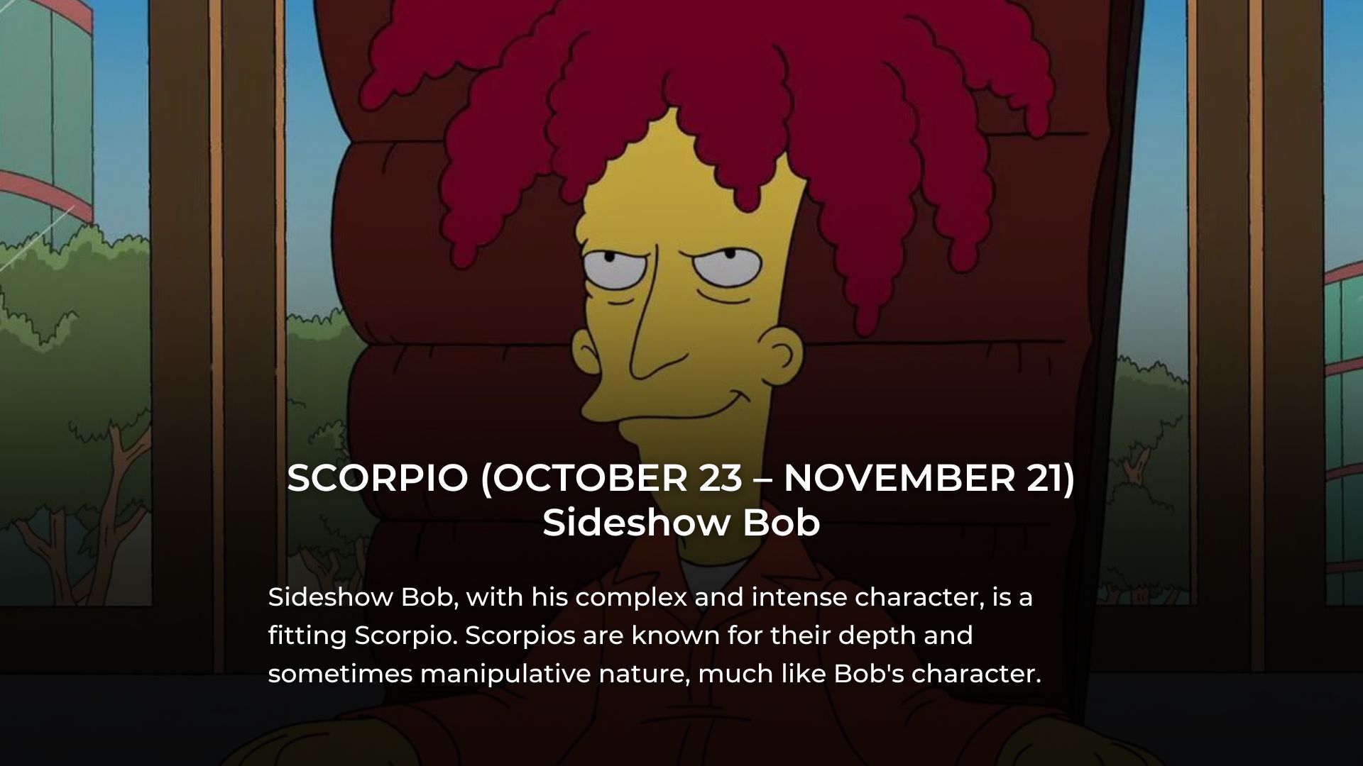 Discover Who You Are From The Simpsons Based On Your Zodiac
