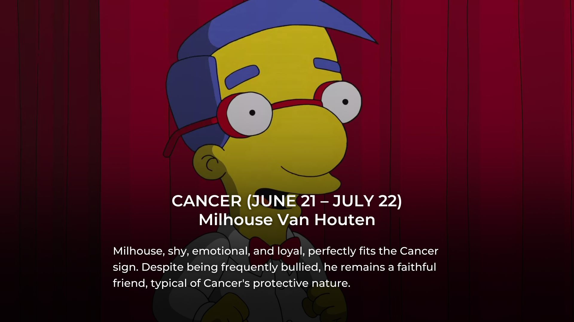 Discover Who You Are From The Simpsons Based On Your Zodiac