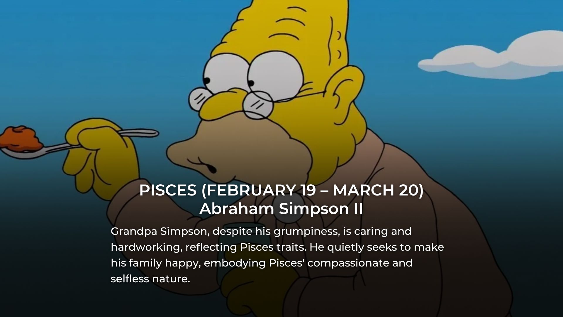 Discover Who You Are From The Simpsons Based On Your Zodiac