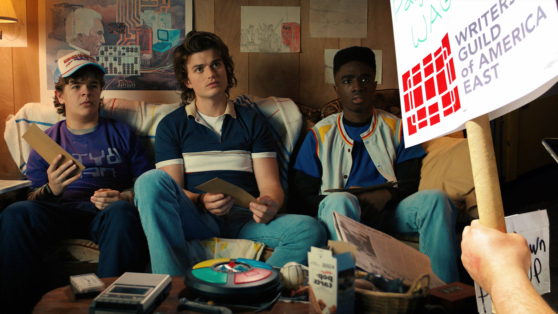Stranger Things Writer Has the Best Reaction to the 2023 WGA Strike