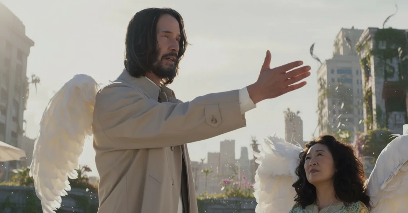 Keanu Reeves and Seth Rogen Unleash a Hilarious New Good Fortune ...