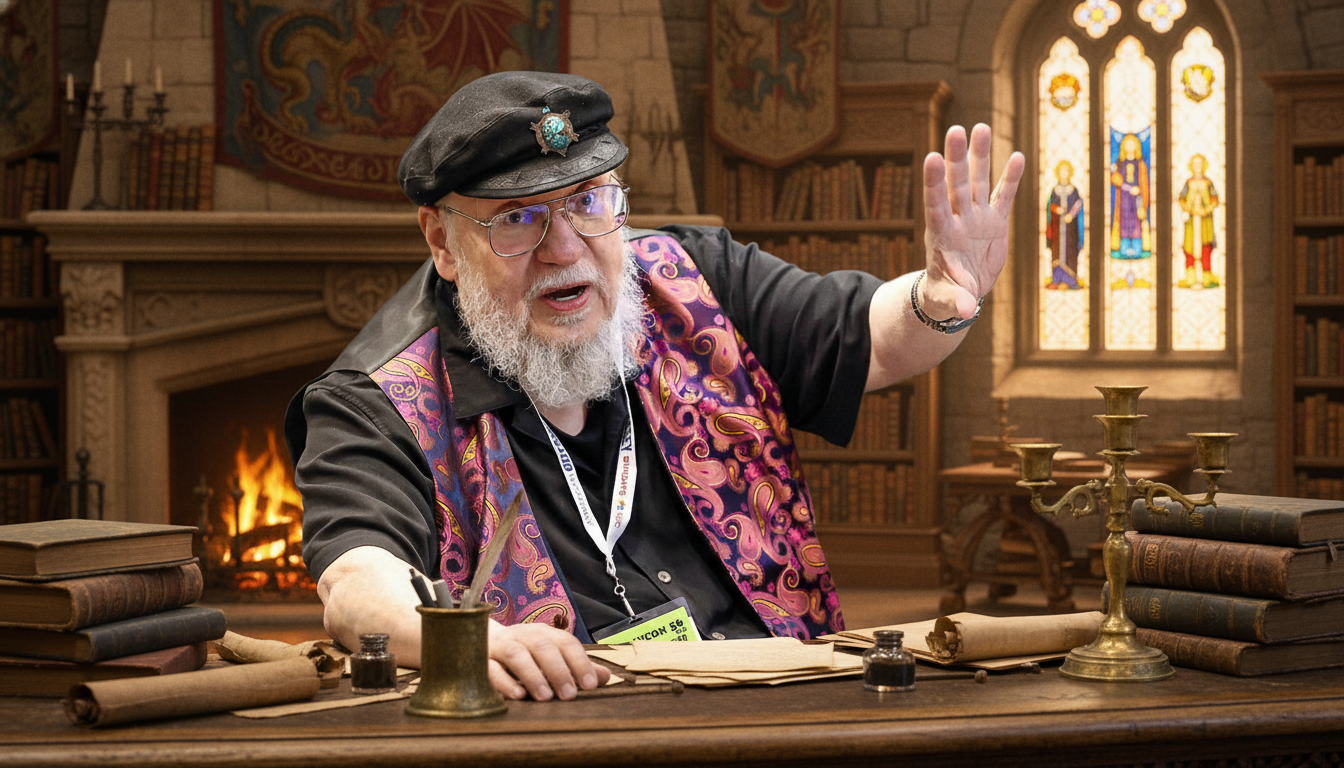 George R.R. Martin Reveals The Winds of Winter Delay Comes Down to ...