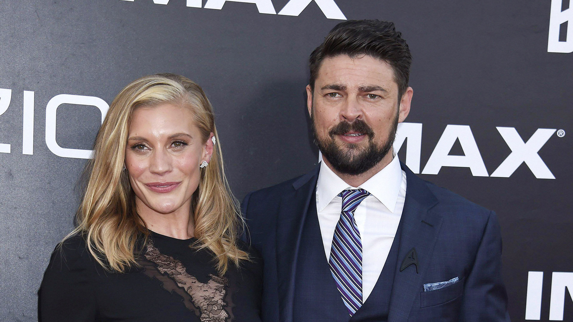 Karl Urban And Katee Sackhoff Karl Urban & Katee Sackhoff Couple Up for ...